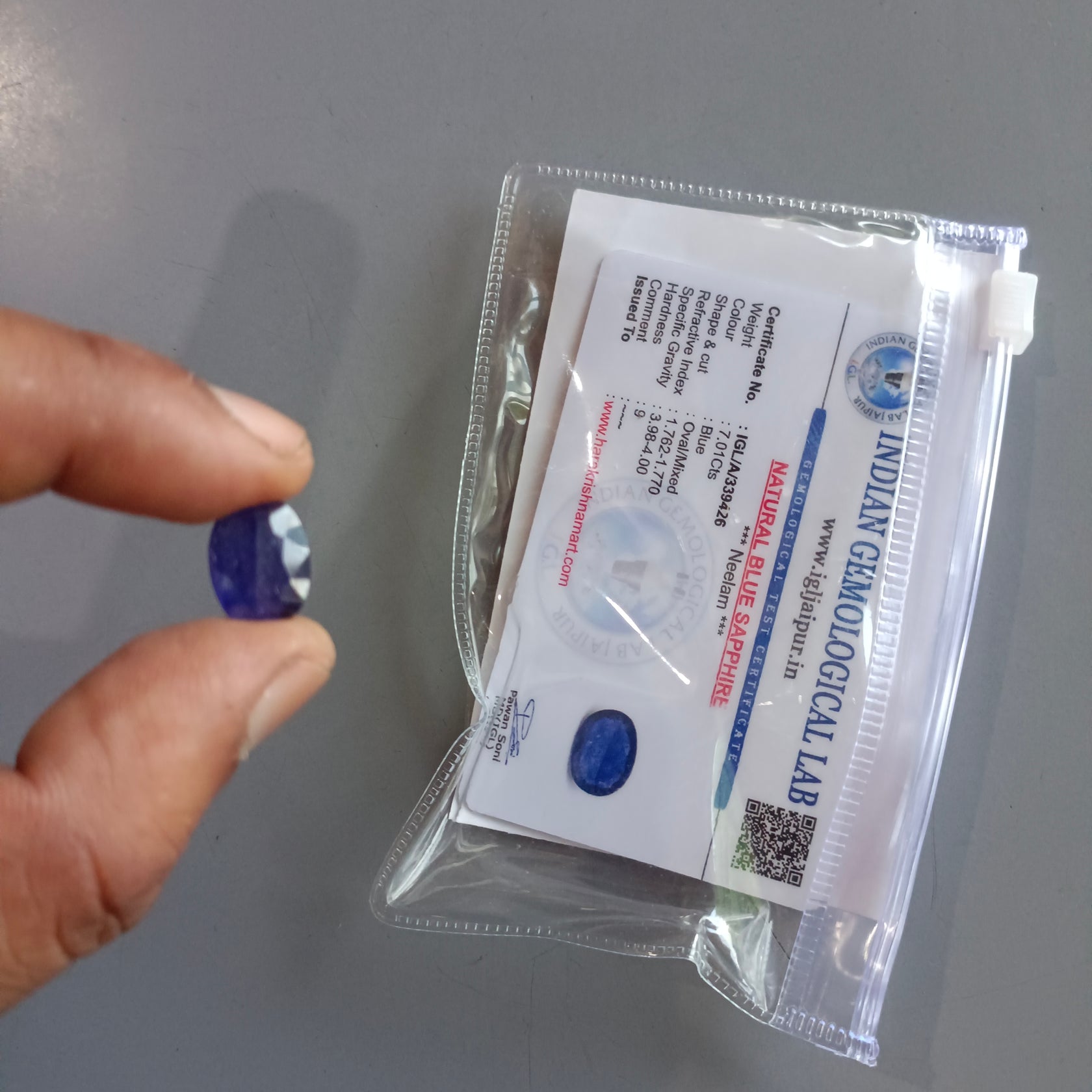 Buy Neelam Gemstone | Neelam Stone Benefits | Blue Sapphire Stone ...