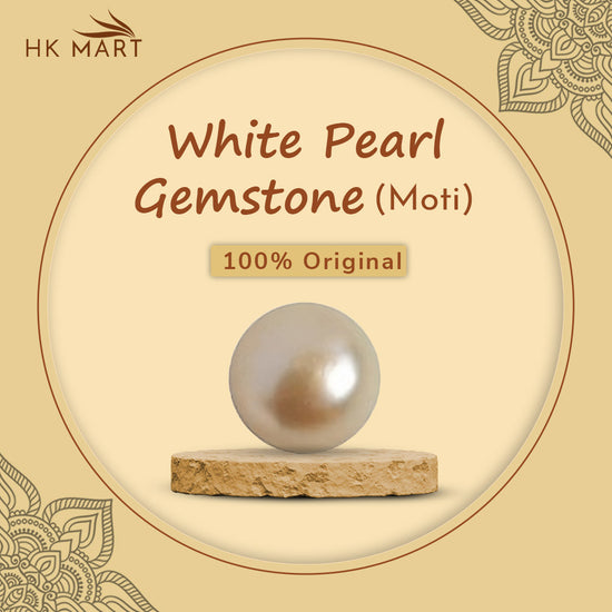 White Pearl Stones | Pearl stone Benefits and Price| white stone – Hare ...