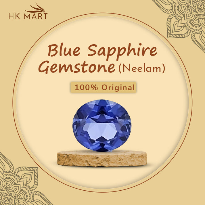 Buy Neelam Gemstone | Neelam Stone Benefits | Blue Sapphire Stone ...