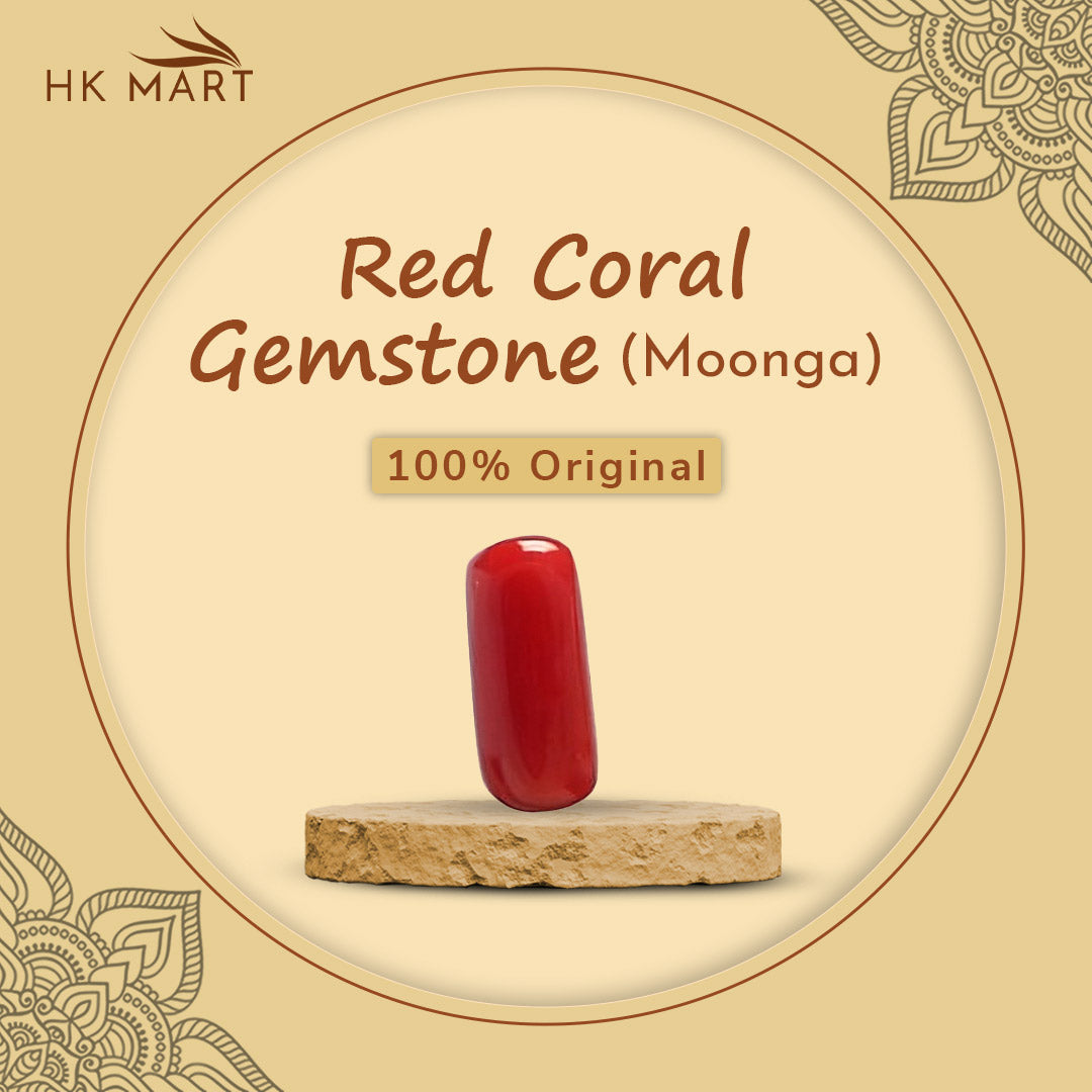 Red Coral Gemstone( Munga) | Red Coral Stone Price & Benifits – Hare ...