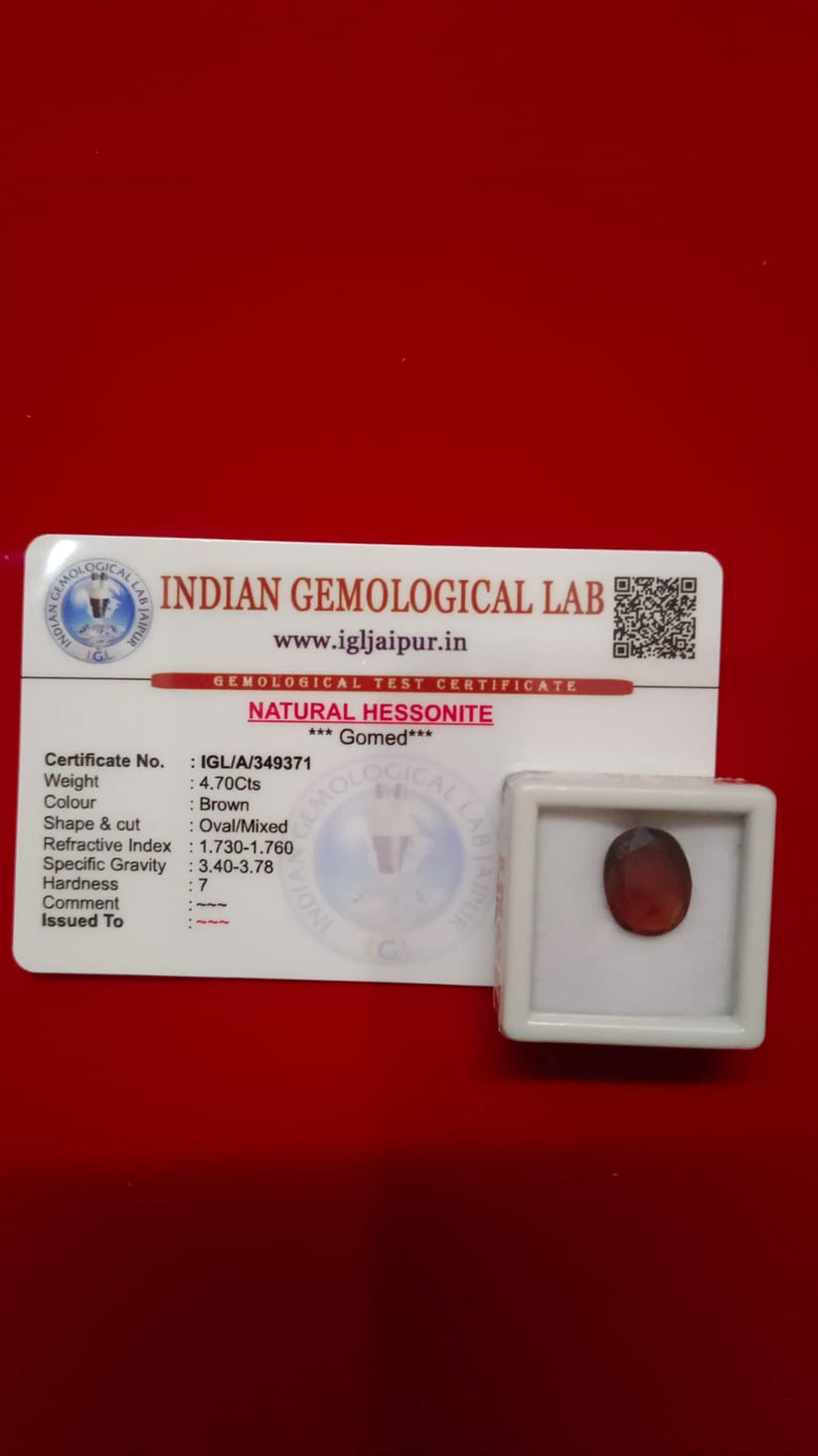 Gomed Gemstone (Hessonite stone) | | Gomed Stone Benefits & Price ...