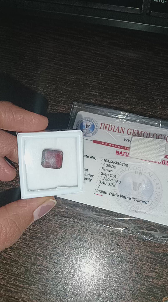 Gomed Gemstone (Hessonite stone) | | Gomed Stone Benefits & Price ...